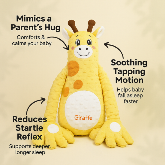 CuddlePal™ Hug & Pat Plush – Blumi Baby
